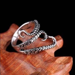 Jewelry | Gorgeous Adjustable Octopus Titanium Open Ring | Poshmark